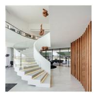 China Customize Luxury Modern Small Spiral Stair Space Saving Indoor for sale