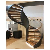 China Customize Luxury Modern Small Spiral Stair Space Saving Indoor for sale