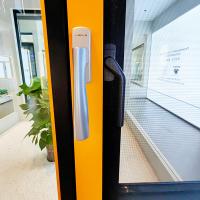 China Simple Modern Aluminum Frame Sliding Window Double Laminated Glass for sale