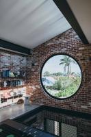 China Hurricane Proof Aluminum Round Window Heat Insulation 5mm 12A 5mm for sale