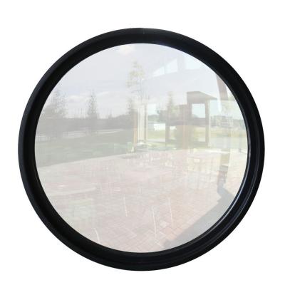 China Hurricane Proof Aluminum Round Window Heat Insulation 5mm 12A 5mm for sale