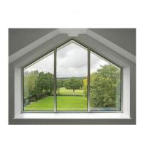 China Big Picture Panoramic Aluminum Casement Fixed Window Modern Luxury for sale