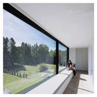 China Big Picture Panoramic Aluminum Casement Fixed Window Modern Luxury for sale