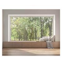 China Big Picture Panoramic Aluminum Casement Fixed Window Modern Luxury for sale
