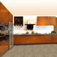 China CE Custom Luxury Kitchen Furniture , Flat Pack Kitchen Cabinet for sale