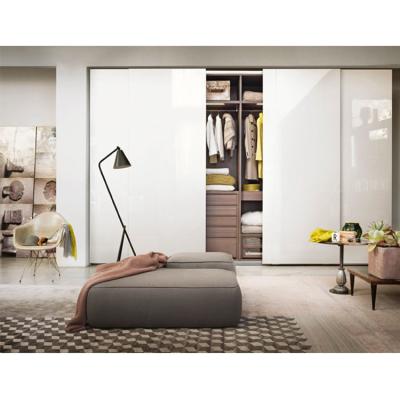 China Custom Sliding Door Wardrobe Bedroom 3 Door 16mm 18mm MDF Plywood Solid Wood for sale