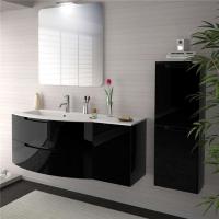 China Custom Modern Bathroom Vanity Cabinet 24x22x34 Plywood MDF Eco Friendly for sale