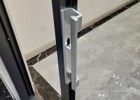 China Modern Aluminum Double Glazed Sliding Doors Push And Pull Opening for sale