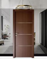 China Customized Composite Waterproof WPC PVC Door for Internal Bedroom for sale