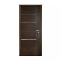 China Wooden Plywood Internal Room Interior Wood Door Push Pull Opening 120 Inch Custom Thickness for sale