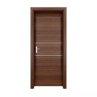 China Wooden Plywood Internal Room Interior Wood Door Push Pull Opening 120 Inch Custom Thickness for sale