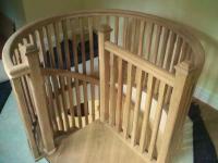 China Solid Oak Tread Timber Spiral Staircase for Interior Room Easy DIY Installation 114mm Beam for sale