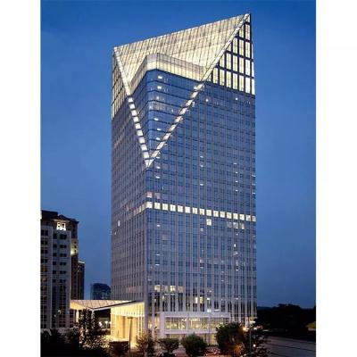 China Aluminum Structural Glass Curtain Wall Outdoor Facade Panel 1.4mm 2.0mm for sale