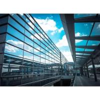 China Aluminum Structural Glass Curtain Wall Outdoor Facade Panel 1.4mm 2.0mm for sale