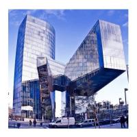 China Aluminum Frame Curtain Wall Insulated Glass Unit 5mm 9A 5mm for Modern Building Construction for sale