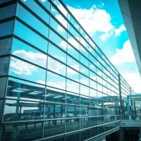 China Aluminum Frame Curtain Wall Insulated Glass Unit 5mm 9A 5mm for Modern Building Construction for sale