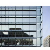 China Aluminum Frame Double Glass Curtain Wall Building Facade Panels for sale