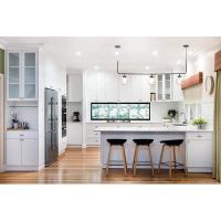 China RTA Grey Shaker Kitchen Cabinet Solid Birch Wood 40 HQ Container 750 Pieces for sale