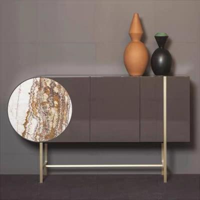 China Custom Luxury Stainless Steel Bathroom Cabinet Italian Design 1200mm for sale