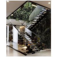 China Australian Standard Modern Interior Staircase With Led Marble for sale