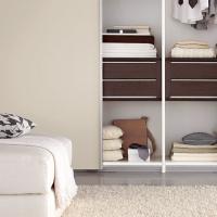 China Custom High Glossy Waterproof Bedroom Wall Wardrobe Acrylic / UV / Lacquer for sale