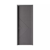 China Modern Flush Wooden Panel Hard Wood Door Waterproof Soundproof 40mm Thick for sale