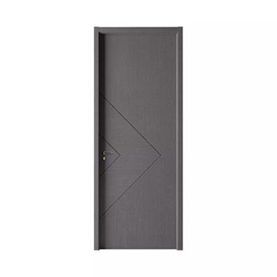 China Modern Flush Wooden Panel Hard Wood Door Waterproof Soundproof 40mm Thick for sale