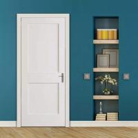China Customized Hard Wood Shaker Interior Door 36x80 for Apartment FD20 Fire Rated for sale