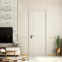 China Customized HDF Plywood Interior Wood Door 5 Year Warranty Swing Manual or Automatic for sale