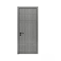 China Modern Wooden House Interior Doors , Customized Melamine Frames Wood Door for sale