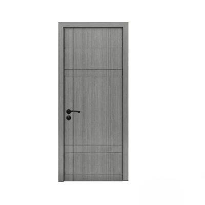 China Modern Wooden House Interior Doors , Customized Melamine Frames Wood Door for sale