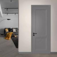 China Modern Wooden House Interior Doors , Customized Melamine Frames Wood Door for sale