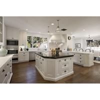 China Custom Design Solid Wood Royal Kitchen Cabinets For Apartment for sale