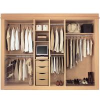 China Custom Made Design Modern Clothes Cabinet Without Doors Wardrobes for sale