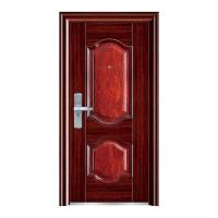 China Exterior Security Steel Metal Door 50mm 70mm 90mm Thickness Anti Theft House Door for sale