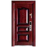 China Exterior Security Steel Metal Door 50mm 70mm 90mm Thickness Anti Theft House Door for sale