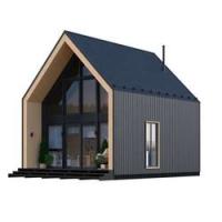 China Foshan Factory Direct Light Steel Prefab Villa 4m x 8.7m Modern Modular Home for sale
