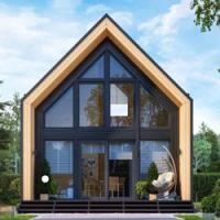 China Foshan Factory Direct Light Steel Prefab Villa 4m x 8.7m Modern Modular Home for sale