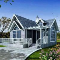 China Luxury Prefabricated Light Steel Frame House Prefab Villa Portable Apartment 20min Assembly for sale