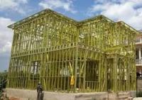 China Modern Design Light Steel Frame Prefabricated House Two Storey Luxury Prefab Villa for sale