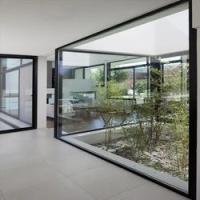 China Superhosue Floor Aluminum Large Fixed Windows Glass Extra Large Picture Window for sale