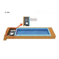 China Fiberglass Prefab Shipping Container Swimming Pool 20FT 40FT Custom Color UPVC Window for sale