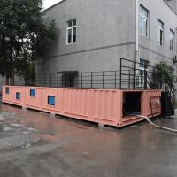 China 40FT Prefab Customized Size And Color Container Swimming Pool By Steel Material With Electrical And Plumping System for sale