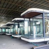 China Portable Customized Modular Frame Modern Space Capsule Style Camping House For Outdoor Use for sale