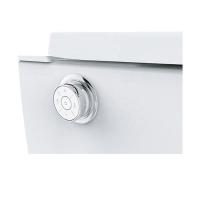 China White Smart Toilet with Remote Control Round Bowl Easy Installation Bidet 110V for sale