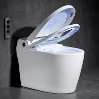China Hot Selling Sanitary Ware Intelligent Seat Heating Ceramic Automatic Smart Toilet for sale