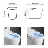 China Hot Selling Sanitary Ware Intelligent Seat Heating Ceramic Automatic Smart Toilet for sale