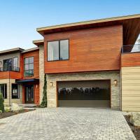 China Aluminum Frame Frosted Glass Automatic Garage Door 2.0mm 5mm for sale