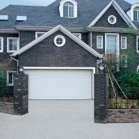 China Aluminum Frame Frosted Glass Automatic Garage Door 2.0mm 5mm for sale