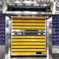 China High Speed Roller Shutter Aluminum Alloy Material And Customized Color Hard Panel Door with Foam Insulation for sale